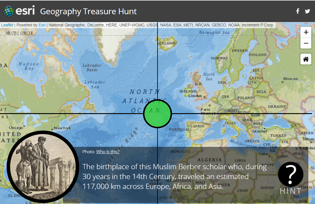 Geography Treasure Hunt - Pioneers of Geography and GIS Edition - IowaView