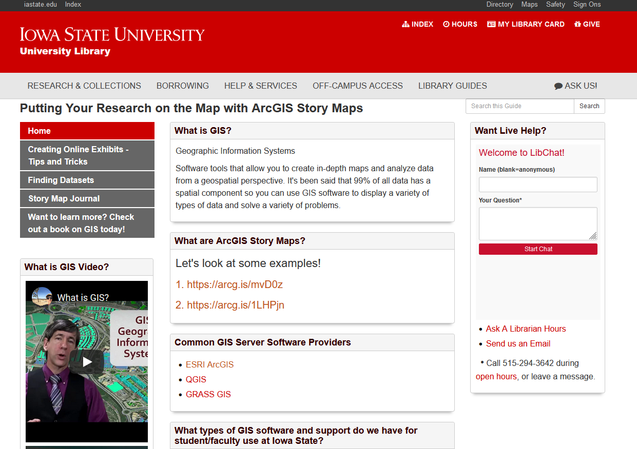 A Guide To Putting Your Research On the Map - IowaView