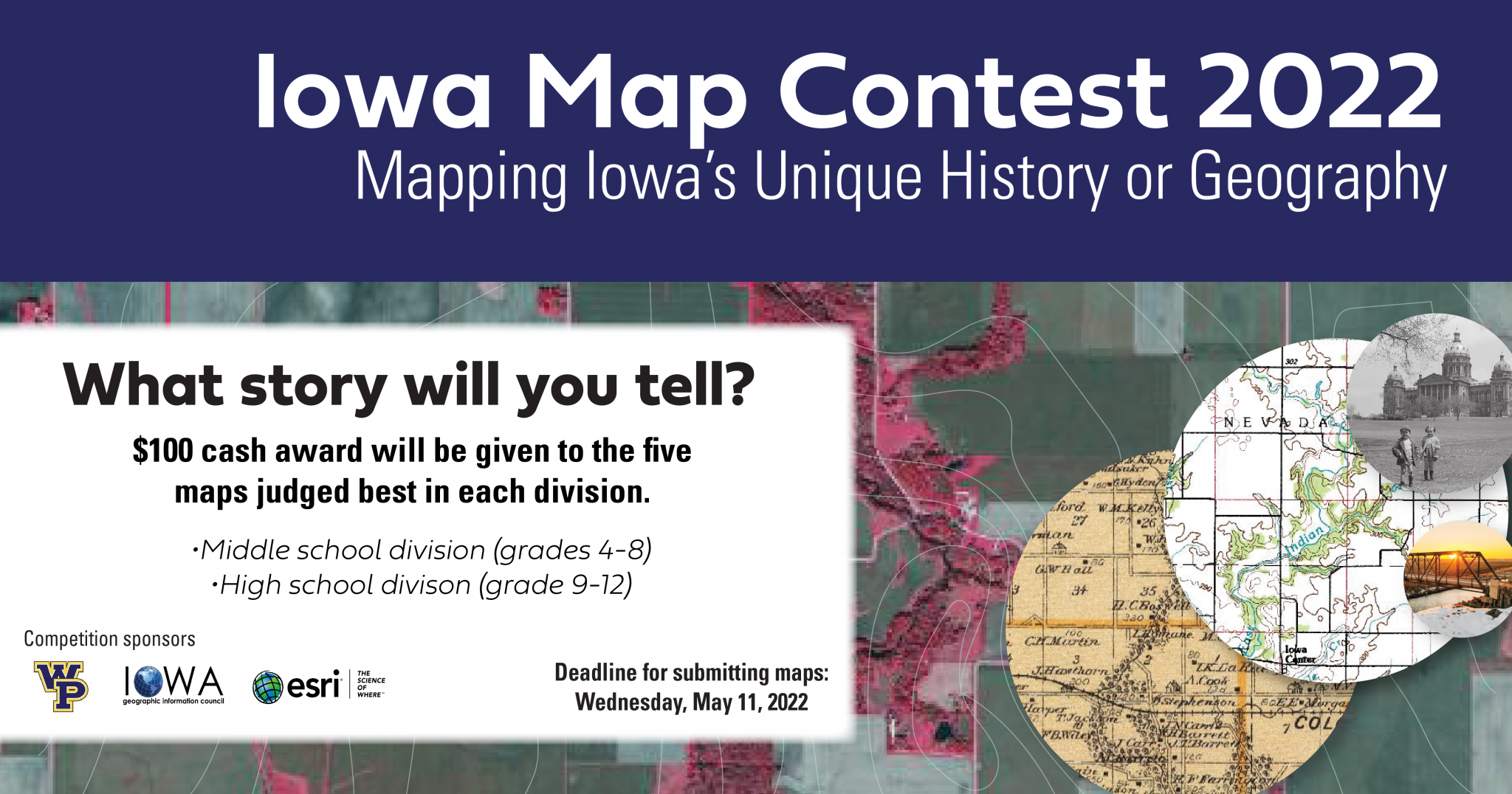 Iowa Map Contest 2022: Mapping Iowa's Unique History and Geography ...